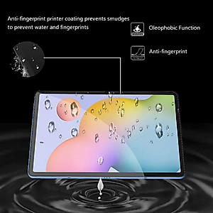 Doemoil For Samsung Galaxy Tab S9 / Tab S7 Screen Protector Glass 9H Hardness Anti-Scratch Anti-Fingerprint Glass Easy-Install Screen Protector Glass for Samsung Tab S9 S8 S7 11 inch Tablet (1 Pcs)