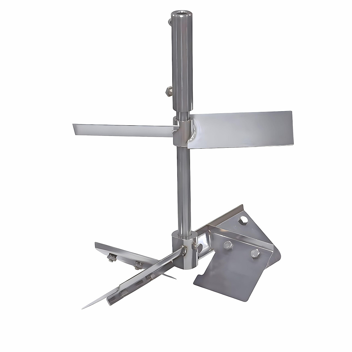 40L/10.5 Gal Automatic Food Mixer 110V 180W Stainless Steel Electric Mixer For Cooking Agitator Chocolate Paste Heat Mixing Machine Food Mixer Pot Seasoning Bottom Soup Sauce Stirrer