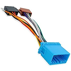 Fiegromech ISO Radio Stereo Wiring Harness Adapter Replacement for Honda Accord Civic CRV Suzuki Car Stereo Wire Cable