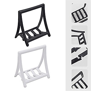 LIANAIhwd File Organizer for Desk Multi-Function Book Manager Desktop Bookholder Anti-Slip bookend Book Magazine Bookholder