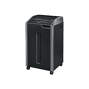 Fellowes Powershred 425Ci 100% Jam Proof Commercial Grade 30-Sheet Cross-Cut Paper Shredder, TAA Compliant (38425), Black