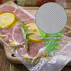 Ancsi's Shop Vacuum Sealer Bags 80"x20' (3 rolls) for Food Saver, Seal a Meal, Weston. Commercial Grade, BPA Free, Heavy Duty, Great for vac storage, Meal Prep or Sous Vide