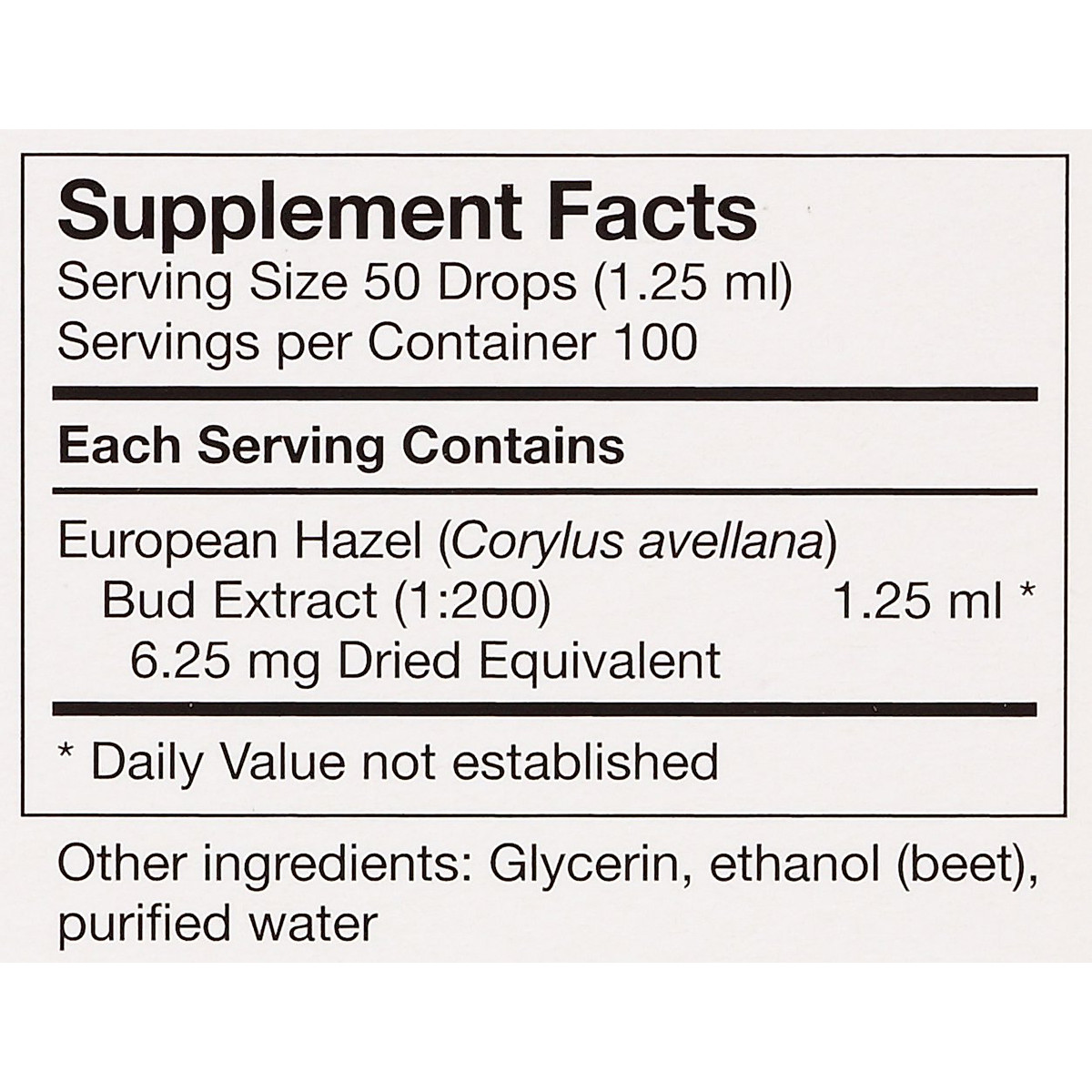 UNDA Gemmo Therapy Corylus Avellana | European Hazel Bud Extract | 4.2 fl. oz.