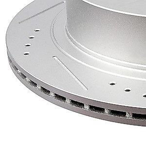 ALEGE Rear 2Pcs Brake Rotors Fit for Nissan for Quest Mini Passenger Van 2004-2009 2011-2017 for Nissan for Pathfinder Sport Utility 2013-2017