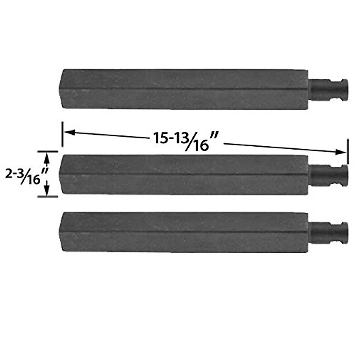 Grill Parts Zone Jenn Air 720-0163 Kit Includes Cast Burners, Heat Shields and Solid Stainless Grates