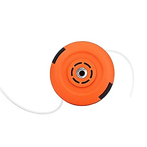 Strong Easy To Install Nylon Orange Durable Universal Grass Strimmer Trimmer, P25 Trimmer Head, For Lawn Mower Garden Pruning Home