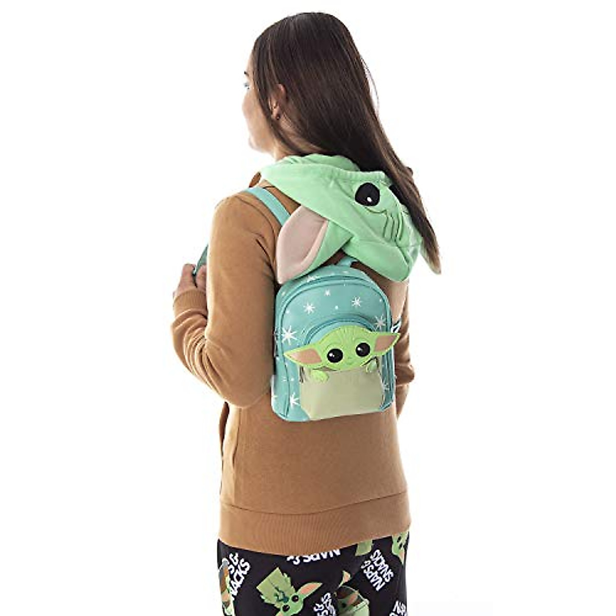 Star Wars The Mandalorian Baby Yoda The Child Micro Mini Backpack Shoulder Bag