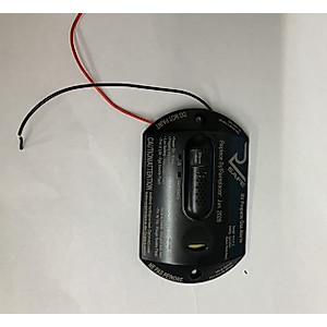 RV SAFE RVLP-2B Propane Gas Alarm - 2-Wire, Black