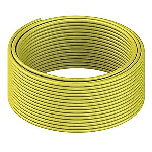 LINKUP - Cat8 Ethernet Cable S/FTP 22AWG Screened Solid Cable | 2000MHz (2GHz) up to 40Gbps | Future 5th-Gen Ethernet LAN Network 40G Structure Wires |Yellow| 100 Meter Bulk (Termination Required)