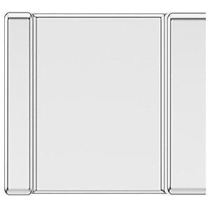 Pfister BRH-DA1C Deckard Robe Hook, Polished Chrome