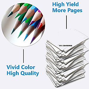 INK4WORK 5-Pack Remanufactured Ink Cartridge Replacement for Epson 676XL T676XL 676 XL for use with Workforce Pro WP-4010 WP-4020 WP-4023 WP-4090 WP-4520 WP-4590 (Black x2, Cyan, Magenta, Yellow)