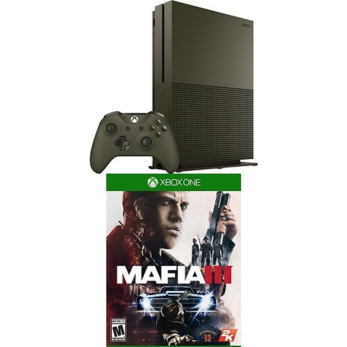 Xbox One S 1TB Console – Battlefield 1 Special Edition Bundle + Mafia 3 Game