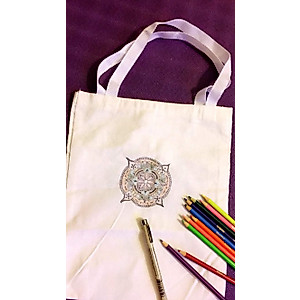 GiftExpress Pack of 26 Canvas Tote Bag Bulk, Cotton Totes for Embroidery, Crafting , DIY Projects, Bridesmaids Totes, Reusable Grocery Shopping Bags, 13 x 11 Inch(26 Pack)