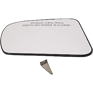 Kool Vue Mirror Glass Compatible with 2013-2018 Nissan Altima Sedan With Backing Plate Passenger Side NI1325108