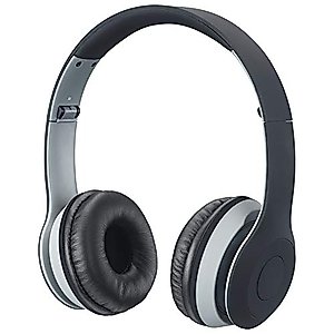 iLive Electronics IAHB38 Bluetooth Over-The-Ear Headphones, Black