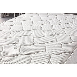 Oliver Smith - Organic Cotton - 10 Inch - Comfort Firm Sleep - Cool Memory Foam & Pocket Spring Mattress - Green Foam Certified - Full