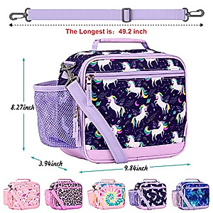 Choco Mocha 17inch Unicorn Backpack + Lunch Bag