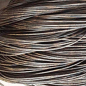 Synthetic Brown Woven Round Rattan, PE Plastic Round Rattan, Woven Repair Rattan Chair, Woven Wicker Suitable for Weaving Repair Chair, Table, Storage Basket