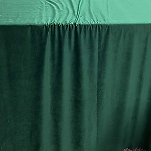 Soft Velvet Fabric, 118 Inch. in Width, Ideal Material for Home Décor Hunter Sample 3x3 Inch