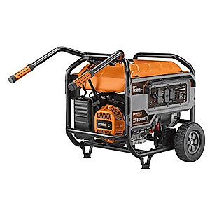 Generac 7162 8000 Watt Electronic Fuel Injection Portable Generator-EPA/CARB, Orange, Gray, Black