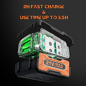 Heywork 21V 4Ah Battery