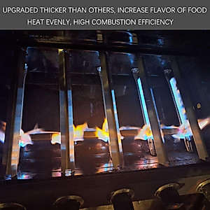 G327-2100-W1 463448021 Grill Burner Replacement for Charbroil Grill Parts 5 Burner 463455021 463449021 463451022 463458021 463459021 463450022 G324-0007-W1 Char-Broil Performance Burner Tube 5Pcs