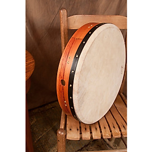 18" Red Cedar Bodhran Drum - Crossbar