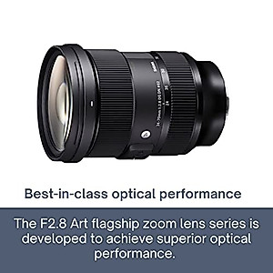 Sigma 24-70mm f/2.8 DG DN Art Zoom Full Frame Compatible with Sony E-Mount Lens with LaCie Rugged Mini 1TB Hard Drive and 64GB SD Card Bundle (3 Items)