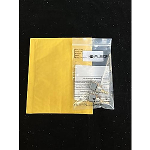 FLEOR 2pcs B500K Push Push Guitar Pots Linear Taper Potentiometers Long Copper Split Shaft