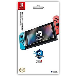 Hori Nintendo Switch Blue Light Screen Filter (Blue Light Blocking Screen Protector) Officially Licensed By Nintendo - Nintendo Switch
