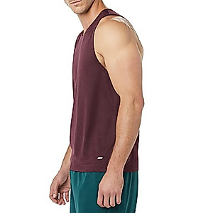 Amazon Essentials Men's Tech Stretch Tank Baselayer, Burgundy, XX-Large