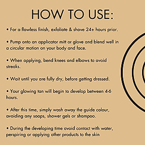 St.Moriz Professional 1 Hour Fast Self Tanner Mousse with Tanning Mitt Bundle – Light to Dark – 200ml – Sunless Instant, Express Self Tanning Foam for a Golden, Natural Looking Fake Tan