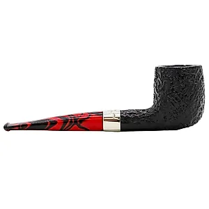 Peterson Pipes Dracula Series Irish Briar Pipe Red & Black X105
