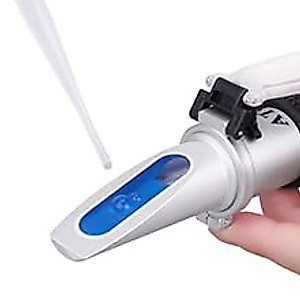 Honey Refractometer with ATC - Measures Honey Moisture, Brix, and Baume, 58-90% Brix Scale Range