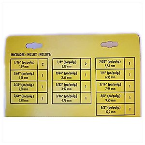 Drill Bit Set - Hex Shank Black Oxide