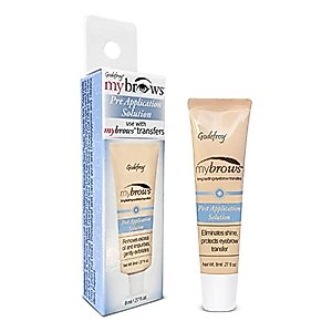 Godefroy Mybrows Post Application Solution To Extend the Life and Remove Shine for Temporary Tattoos, Eyebrow Transfers, & Brow Stamps, 27 Oz