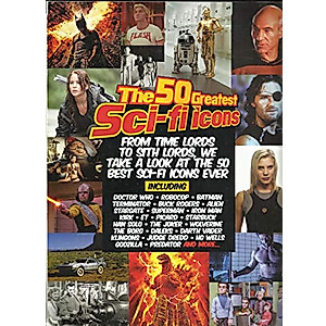 THE 50 GREATEST SCI-FI ICONS MAGAZINE, OVER 200 PAGES OF THE FINEST SCI-FI ISSUE # 1 ISSUE, 2014 DISPLAY UNTIL JANUARY, 24th 2014 PRINTED IN UK ( PLEASE NOTE: ALL THESE MAGAZINES ARE PET & SMOKE FREE MAGAZINES. NO ADDRESS LABEL. (SINGLE ISSUE MAGAZINE.)