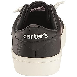 Carter's Perrie Sneaker, Black, 2 US Unisex Big Kid