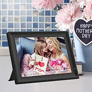32GB FRAMEO 10.1 Inch Smart WiFi Digital Photo Frame 1280x800 HD IPS LCD Touch Screen, Auto-Rotate, Motion Sensor, Built in 32GB Memory, Share Moments Instantly via Frameo App from Anywhere