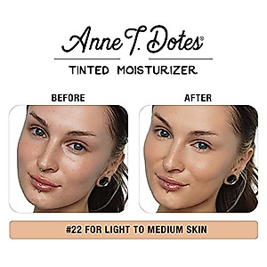 theBalm Anne T. Dotes Tinted Moisturizer, 22 (For Light to Medium Skin), 1 fl. oz.