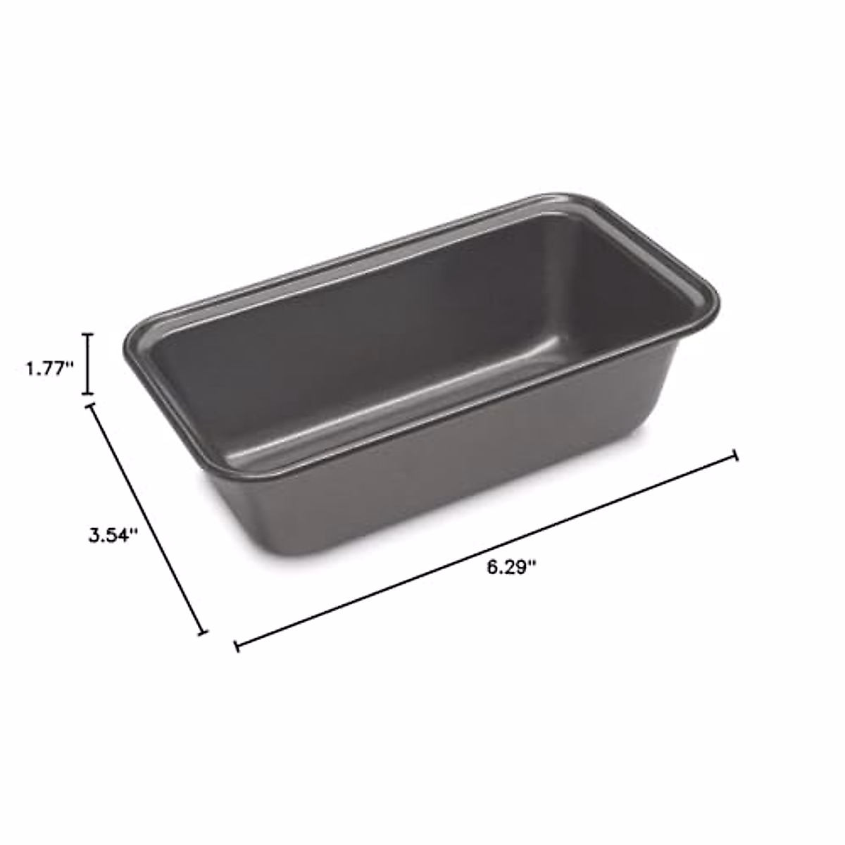 Cuisinart CMBM-4LP Mini Loaf Pan 4 Count (Pack of 1)
