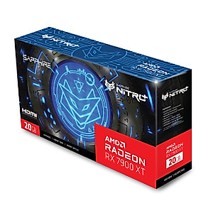 Sapphire 11323-01-40G Nitro+ AMD Radeon RX 7900 XT Vapor-X Gaming Graphics Card with 20GB GDDR6, AMD RDNA 3