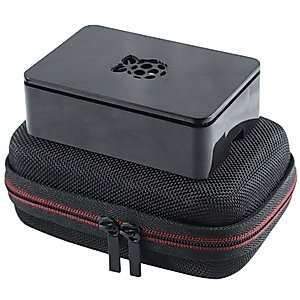 Maoershan Hard Travel Casling Case Storge for CanaKit Raspberry Pi 4 8GB Starter Kit - 8GB RAM（Only Case）