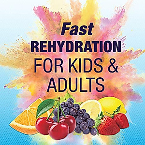 Pedialyte Hydration Station Multipack, Electrolyte Hydration Drink, 0.6-oz Electrolyte Powder Packets, 80 Count