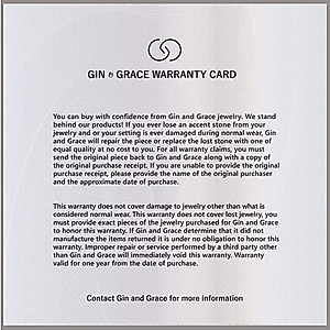 Gin & Grace 10K White Gold Genuine Tanzanite Ring with Diamonds for women | Ethically, authentically & organically sourced (Trillion-cut) shaped Tanzanite hand-crafted jewelry for her