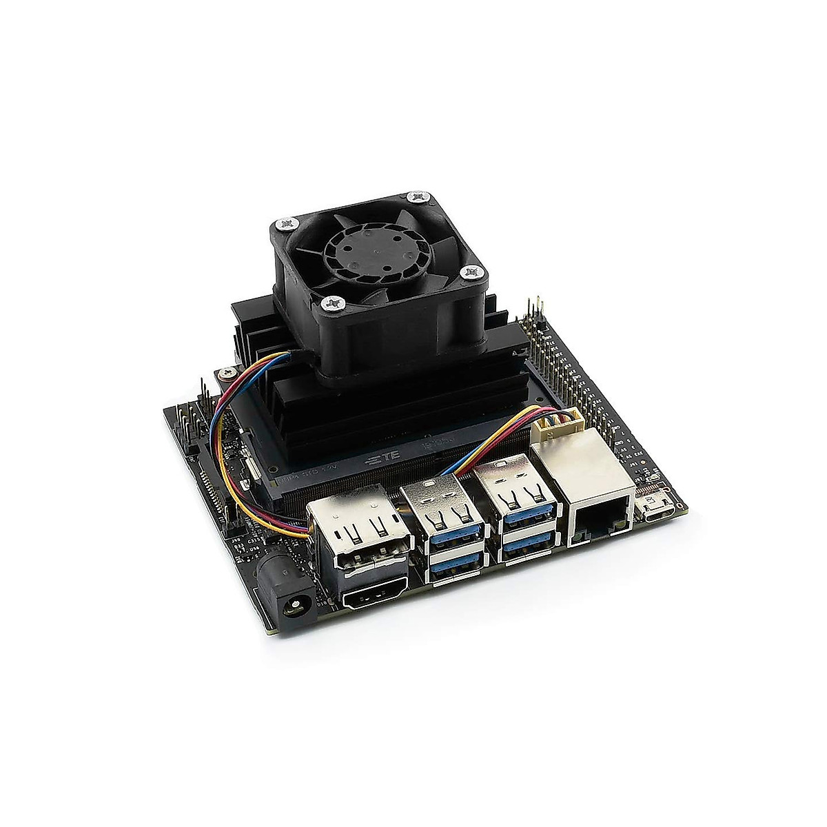 Dedicated DC 5V Cooling Fan Compatible with NVIDIA Jetson Nano Developer Kit and B01 Version PWM Speed Adjustment Strong Cooling Air Fan 40mm×40mm×20mm with 4PIN Reverse-Proof Connector