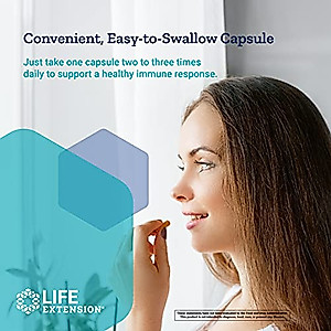 Life Extension Peony Immune - White Peony Root-Extract Supplement for Healthy Immune Support and Cell Balance - Non-GMO, Gluten-Free, Vegetarian - 60 Capsules