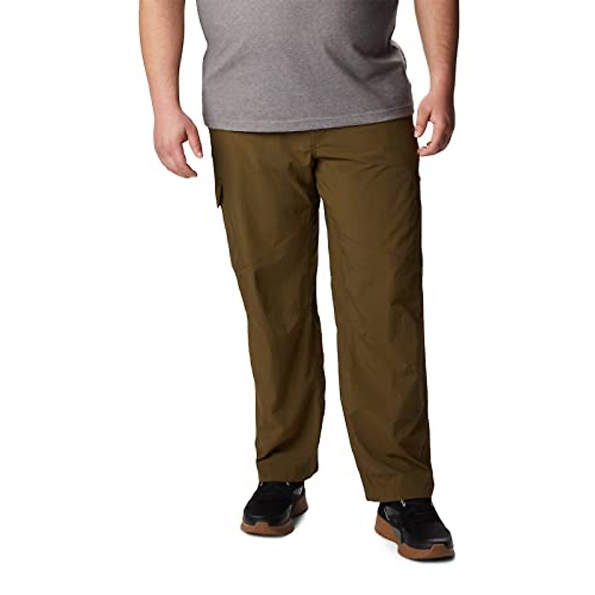 Columbia Men’s Silver Ridge Cargo Pants, Moisture Wicking, Sun Protection, New Olive, 36