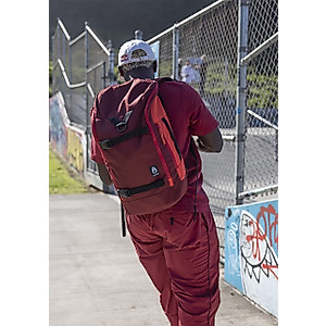 NIXON Hauler 25L Backpack - Olive Dot Camo - Made with REPREVE® Our Ocean™ and REPREVE® recycled plastics.