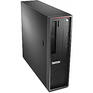 Lenovo ThinkStation P320 Small Form Desktop, Intel i7 7700 3.6Ghz, 32GB DDR4, 1TB SSD Hard Drive, DVD-ROM, Windows 10 Pro (Renewed)